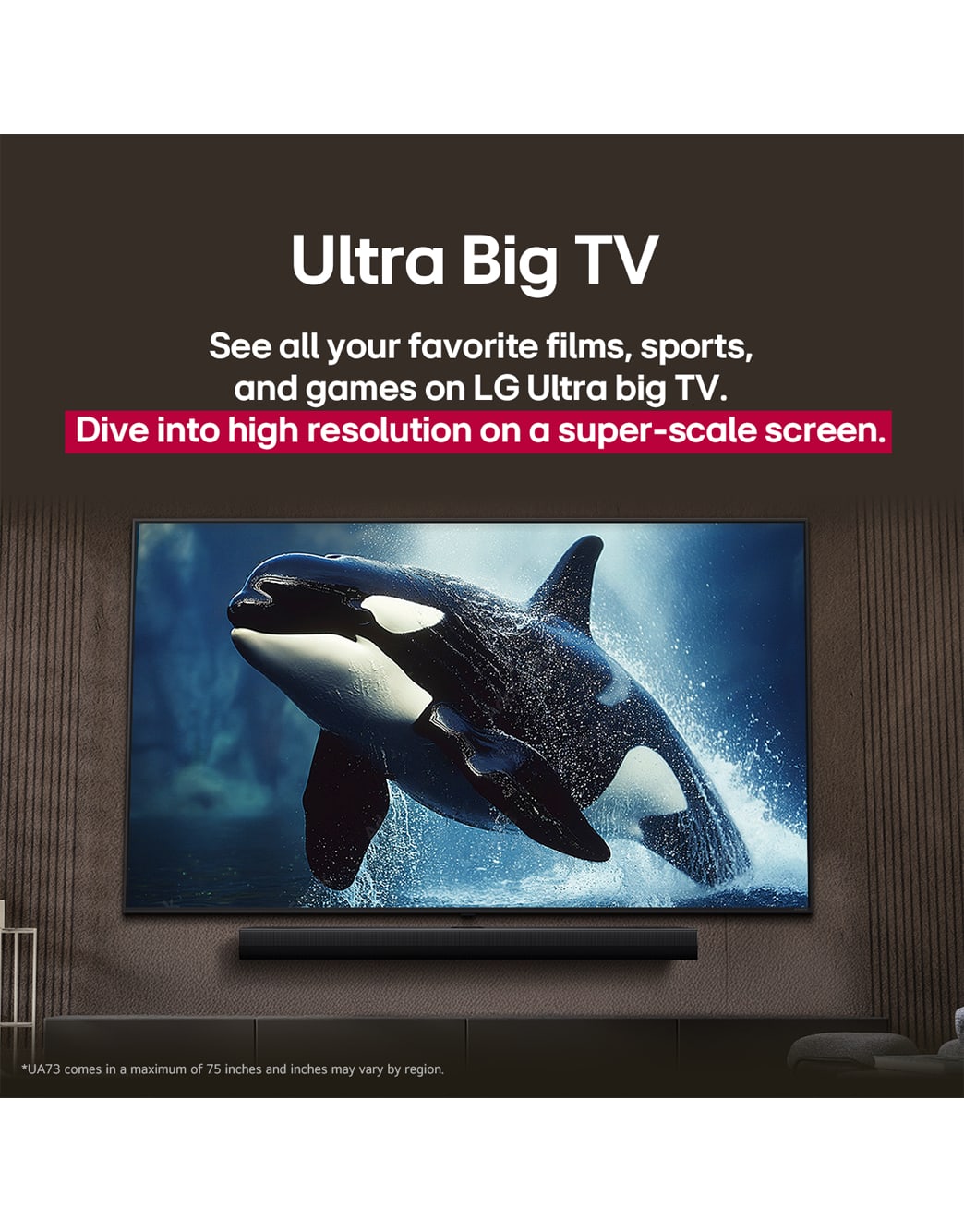 55 Zoll LG UHD AI UA73 4K Smart TV - 55UA73006LA | LG Deutschland