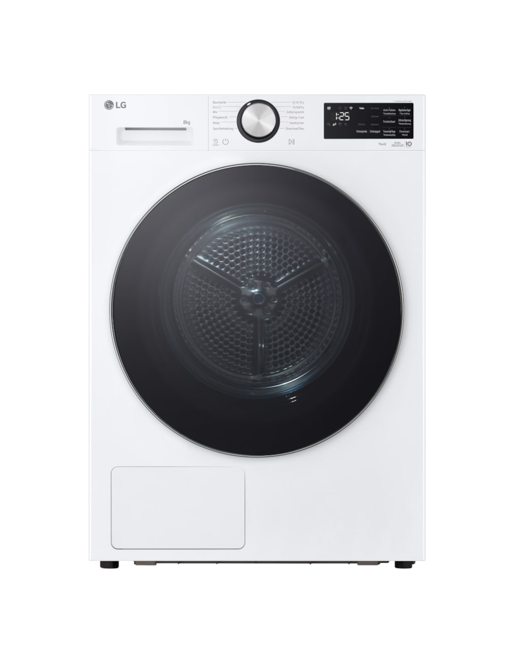 Trockner Schwarz (EEK B, 8 kg) mit AI Dry, Dual Inverter ...