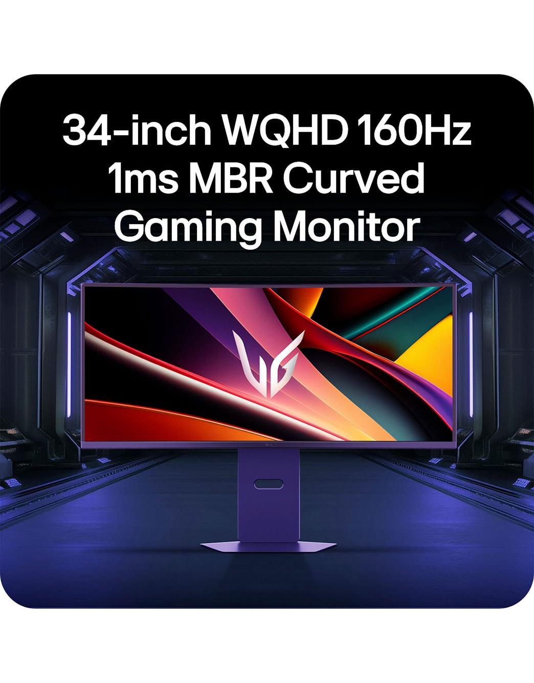 LG UltraGear™ 34 Zoll OLED 160 Hz WQHD Curved Gaming Monitor | 160Hz ...