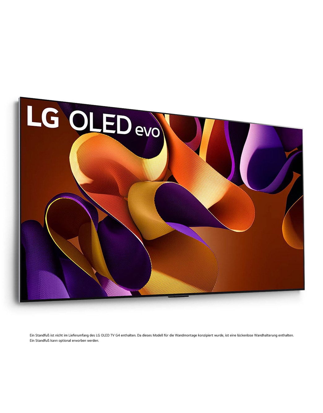 55 Zoll LG OLED evo G4 4K AI TV -﻿ OLED55G48LW | LG DE