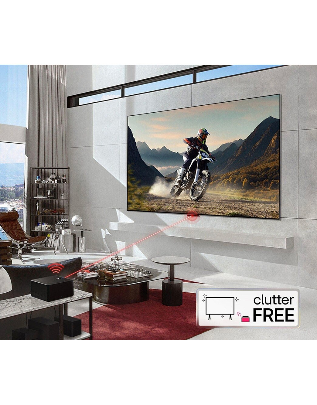 77 Zoll LG SIGNATURE OLED M4 True Wireless TV mit 4K 144 Hz Video- und ...
