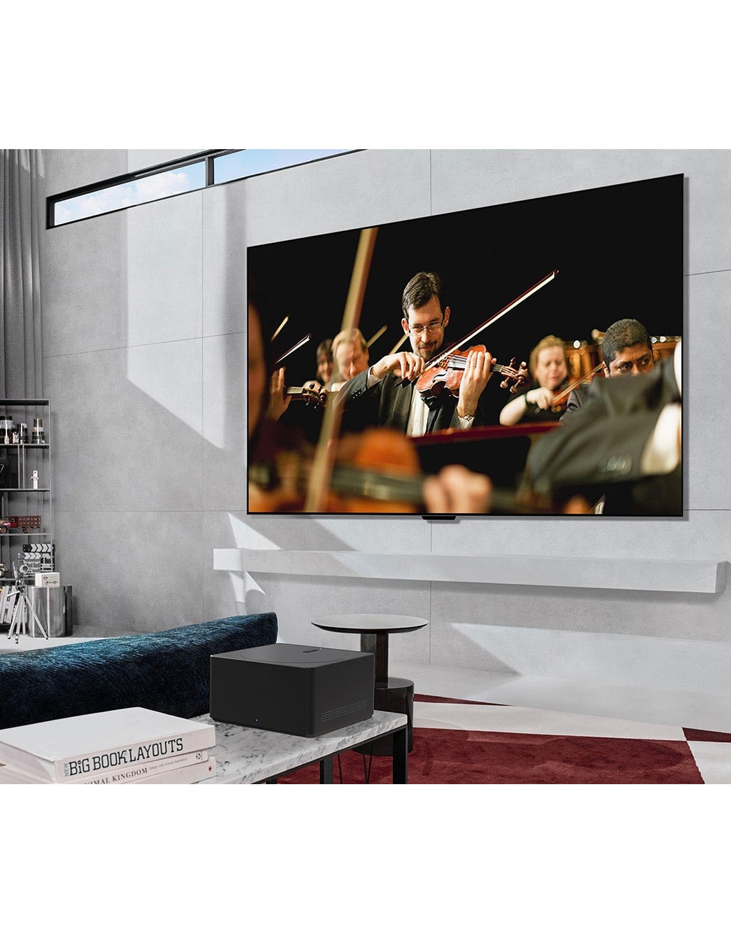 65 Zoll LG SIGNATURE OLED M4 True Wireless TV mit 4K 144 Hz Video- und ...