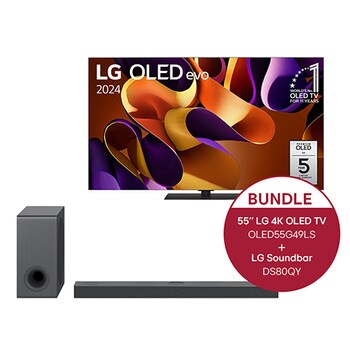 55 Zoll LG OLED evo G4 4K AI TV - OLED55G49LS | LG DE