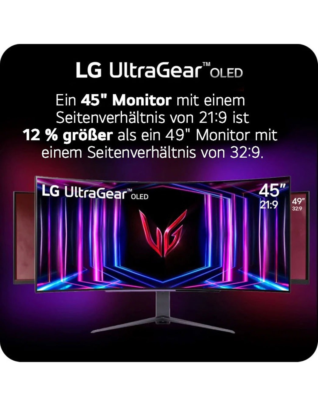 LG UltraGear™ 45" OLED Dual-Mode 5K2K Gaming Monitor | LG Deutschland