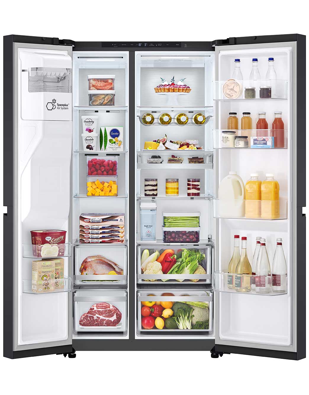 Side-by-Side mit InstaView® | Craft Ice Kugeln | Eis-, Crushed Ice- und ...