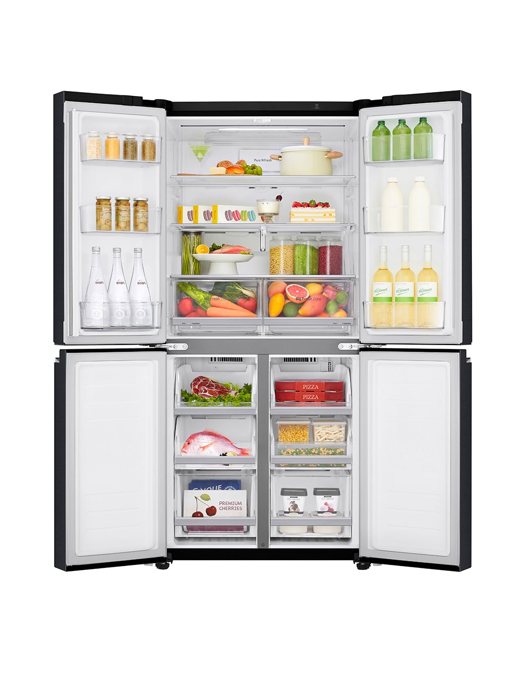 LG Slim Fit Multi-Door Kühlschrank | GMB844MC4E | LG Deutschland