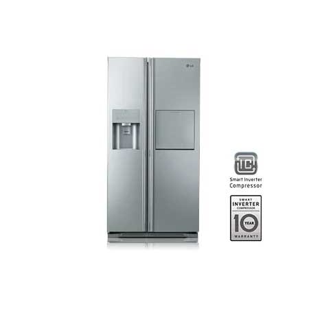 LG Side-by-Side Kühlschrank mit 527 l Nutzinhalt, Frische-Highlights ...