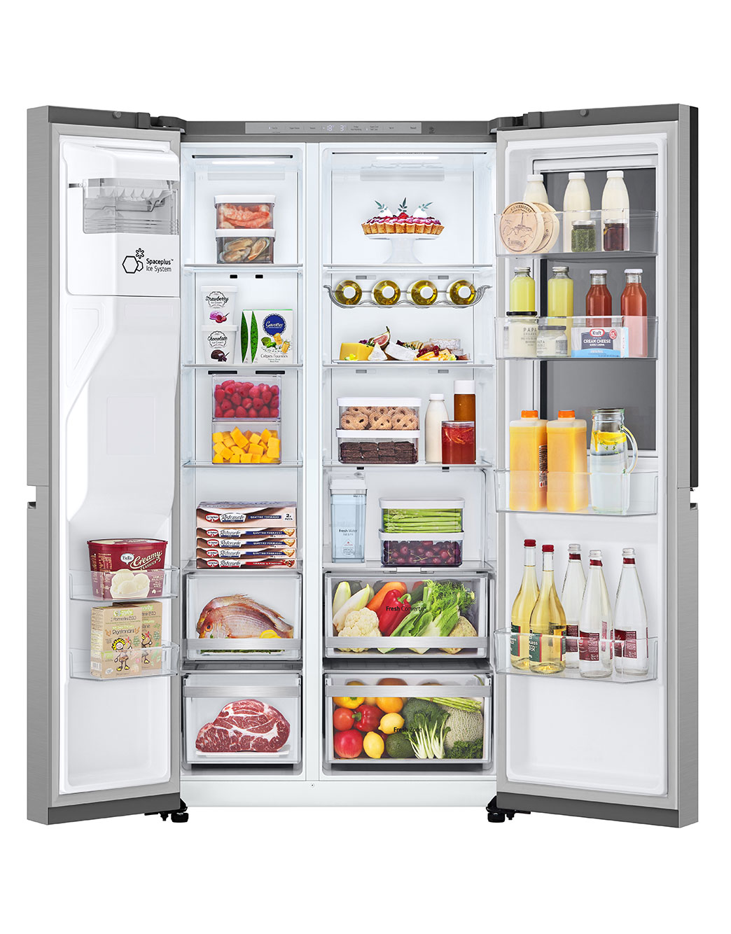 Verwunderlich Kuehlschrank Side By Side Smart Home Bilderbrend4190