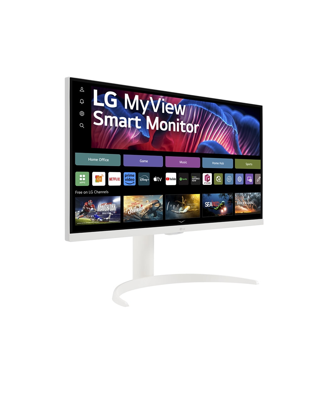LG MyView Smart 27” 4K UHD IPS with webOS - 27SR75U-W | LG DE