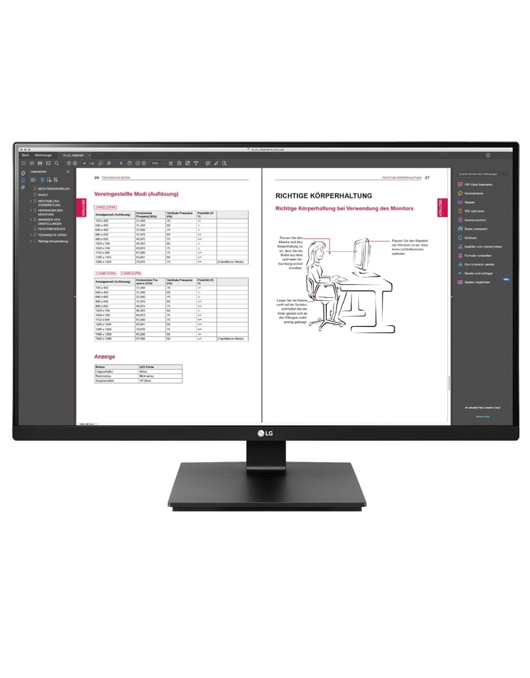 27 Zoll IPS Monitor mit QHD-Auflösung, AMD FreeSync™ und HDR10 ...