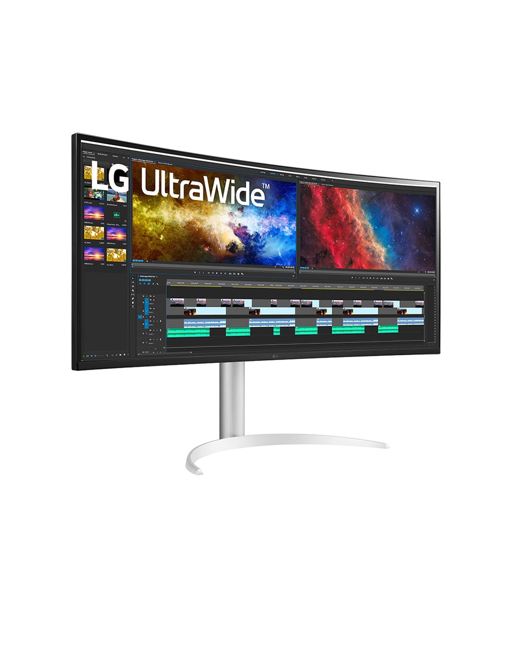 LG 38BQ85C-W: 37,5'' 21:9 Business Curved UltraWide™ QHD+ (3.840 x 1. ...