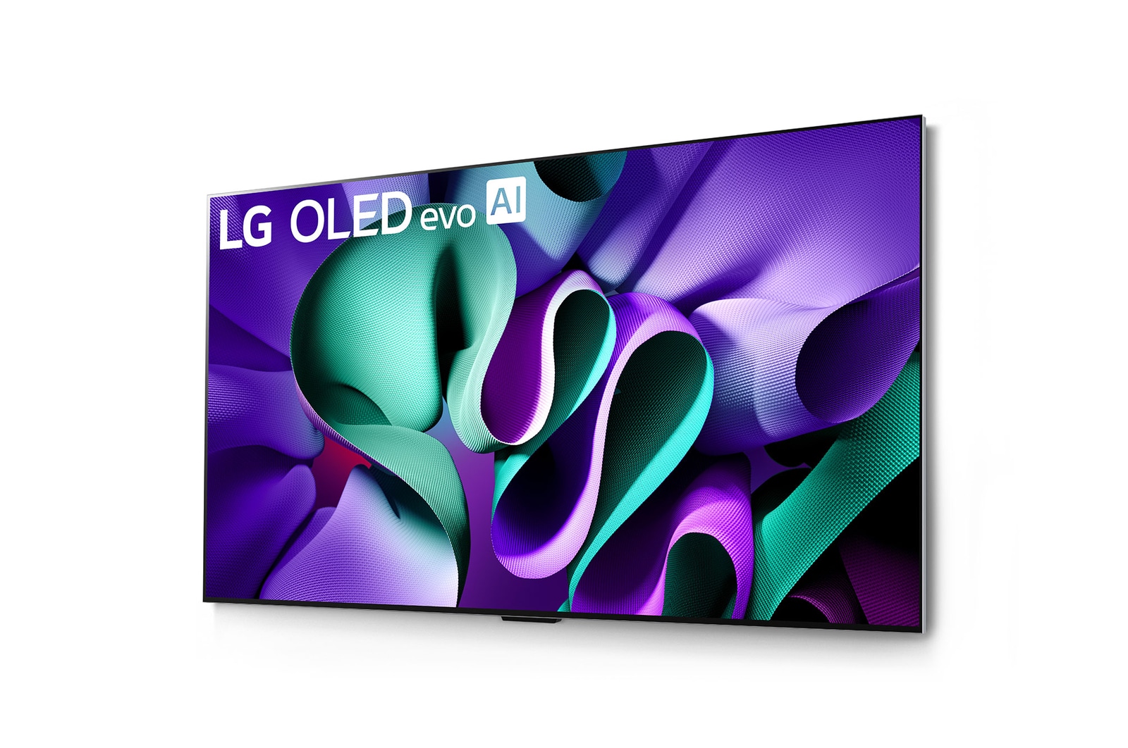 65 Zoll LG OLED evo AI M4 weltweit erster TV mit kabelloser Video- und Audioübertragung in 4K ...