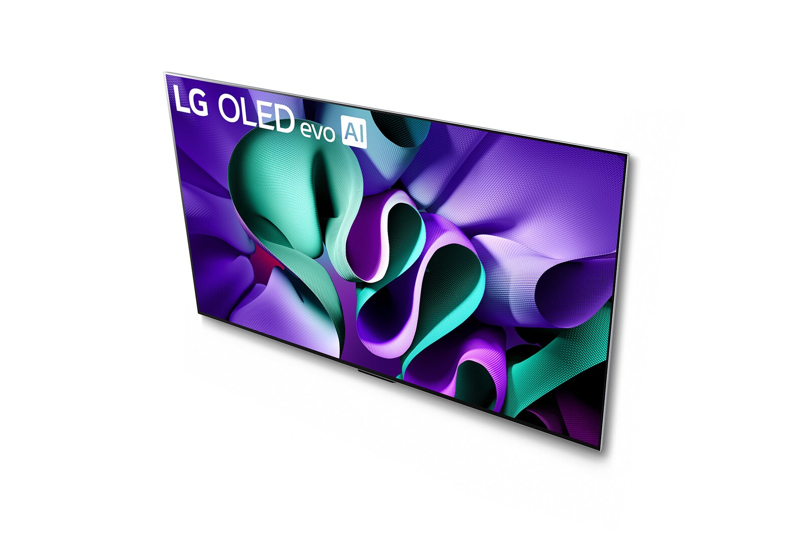 77 Zoll LG OLED evo AI M4 weltweit erster TV mit kabelloser Video- und ...