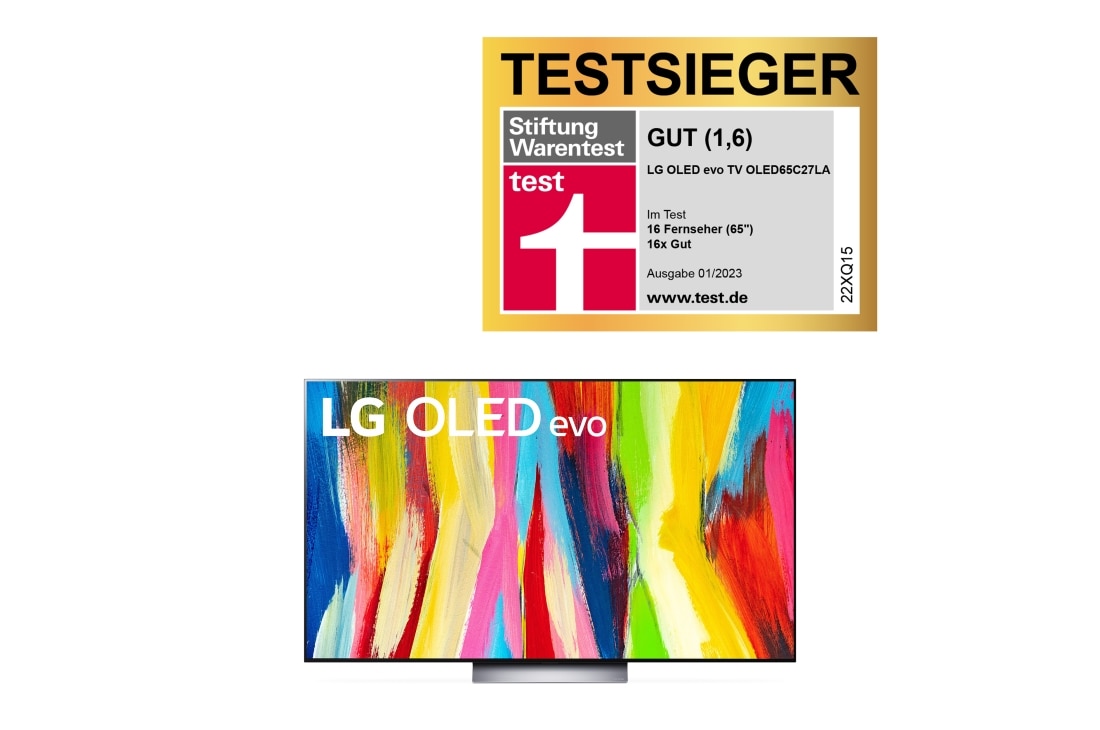 LG OLED TV C2 mit 65 Zoll 4K | OLED65C27LA | LG DE