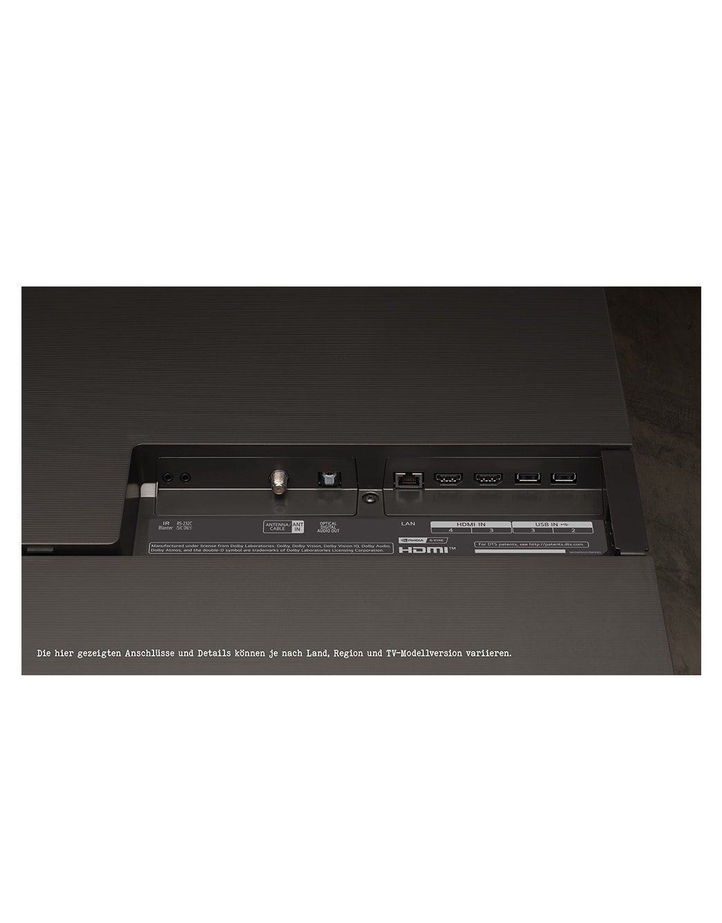 83 Zoll LG OLED evo C4 4K AI TV - OLED83C47LA | LG DE