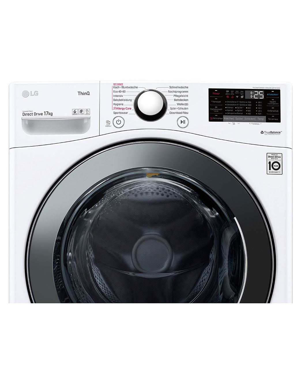 LG Waschmaschine mit 17 kg Kapazität | F11WM17TS2 | LG DE