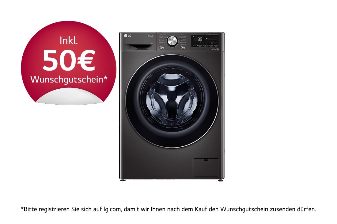 LG Slim Fit Waschmaschine | F2WV9082B | LG DE