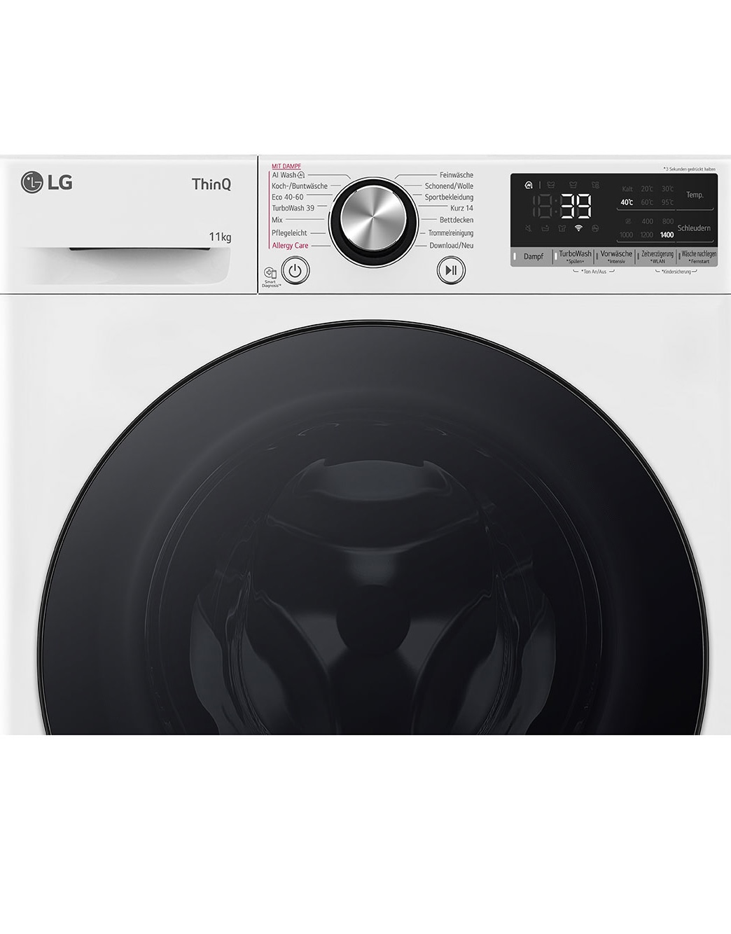 LG Waschmaschine mit 11 kg Kapazität | F4WR701Y | LG DE