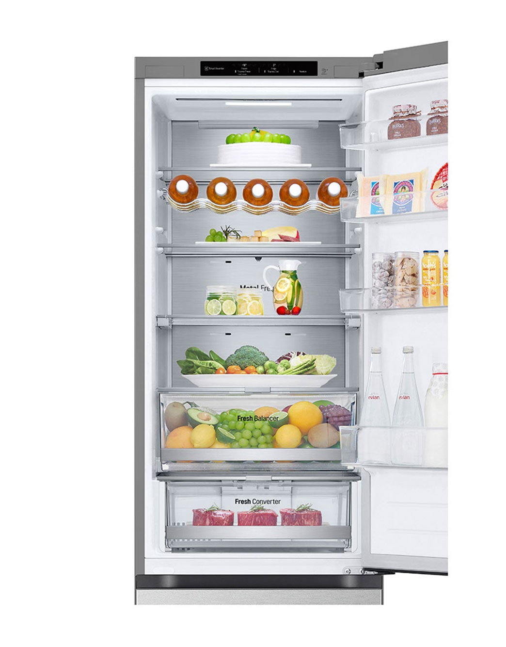 LG Kühl-Gefrierkombination Metal Sorbet | GBV7280AMB | LG DE