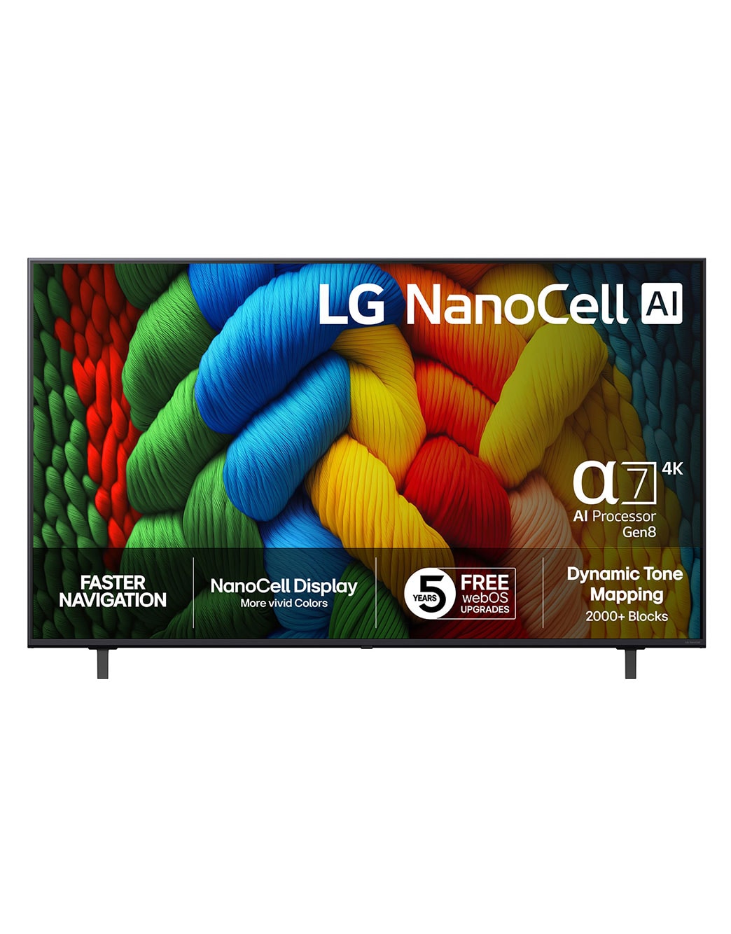 65” LG NanoCell AI NANO80 4K Smart TV – 65NANO80A6B.AEU | LG DK