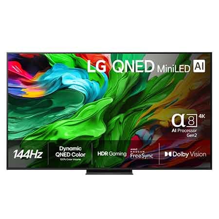 86" LG QNED evo AI QNED86 MiniLED 4K Smart TV – 86QNED86A6A.AEU | LG DK