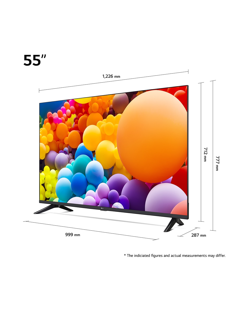 LG 55'' UHD AI UT73 - 4K TV (2024) - 55UT73006LA | LG DK