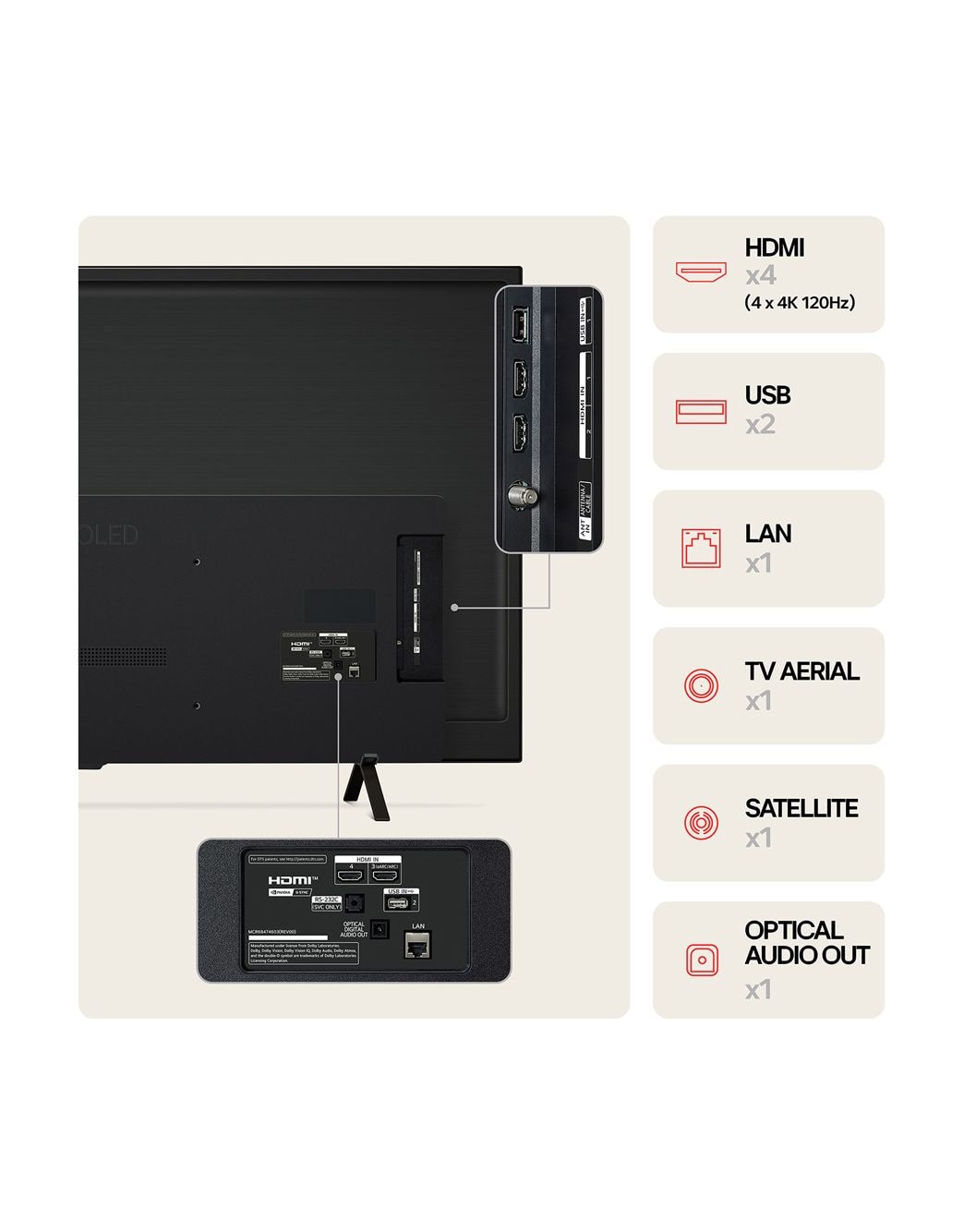 LG 48" OLED AI B4 - 4K TV (2024) - OLED48B46LA | LG DK
