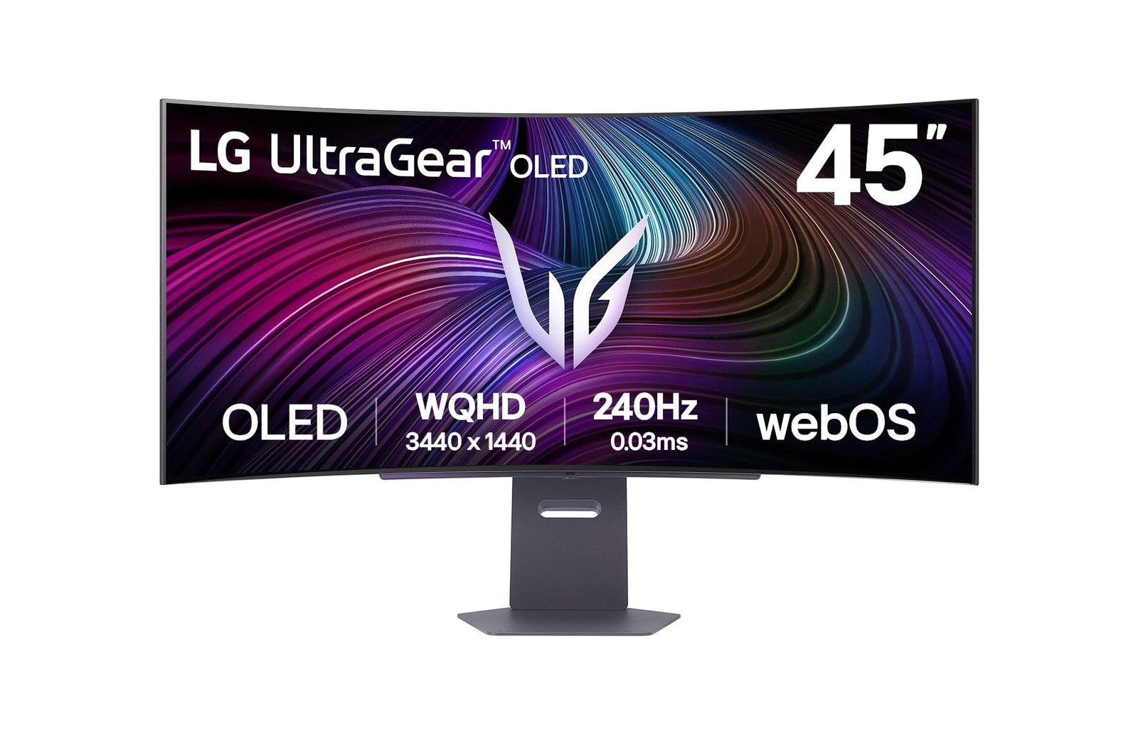 LG UltraGear™ 45” OLED 240Hz WQHD kurvet intelligent spilskærm | webOS ...