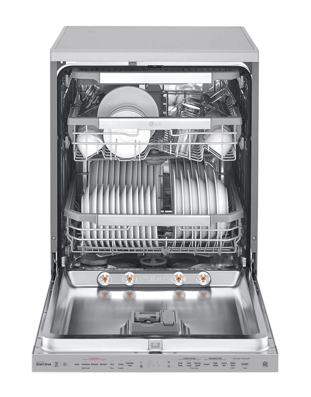 غسالة أطباق سعة 14 فرد فضية - DFB325HS | LG EG_AR