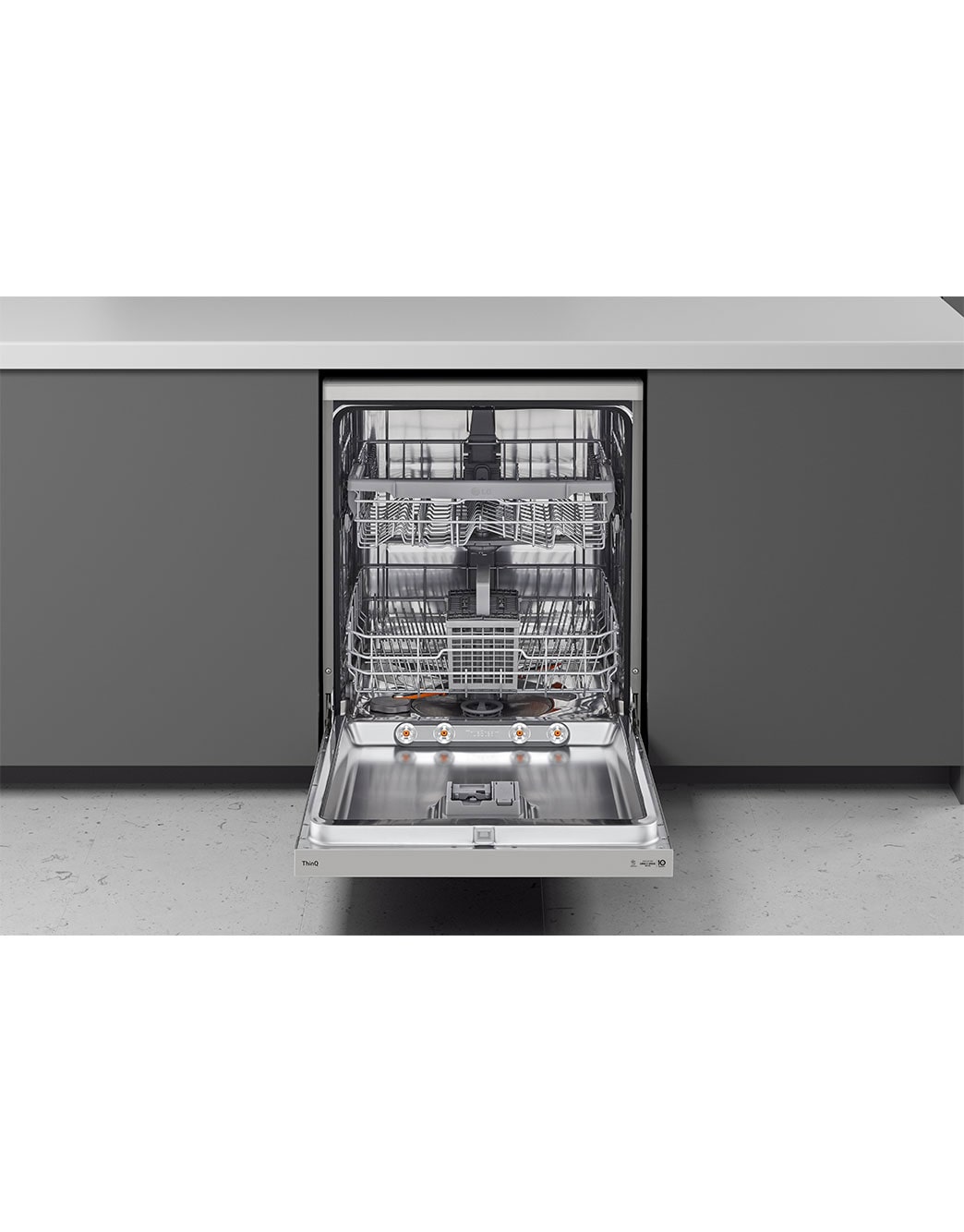 غسالة أطباق سعة 14 فرد فضية - DFC532FPE | LG EG_AR