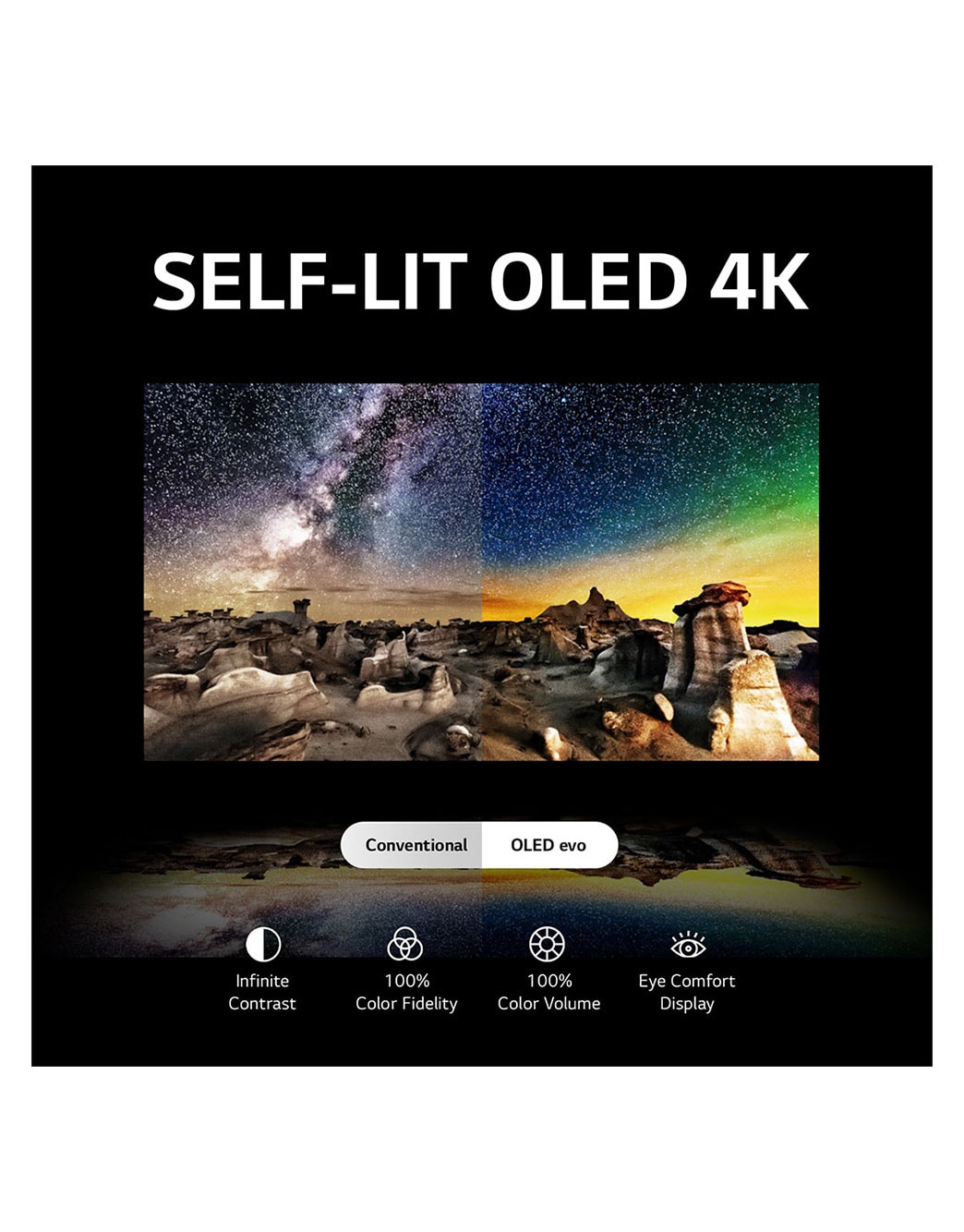 اشتري تلفزيون ال جي OLED evo CS3 65 بوصة OLED65CS3VA | LG EG_AR