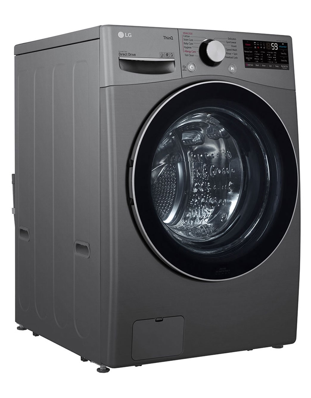 اشتري غسالة ملابس ال جي 15 / 8 كيلو - F0L9DGP2S | LG EG_AR