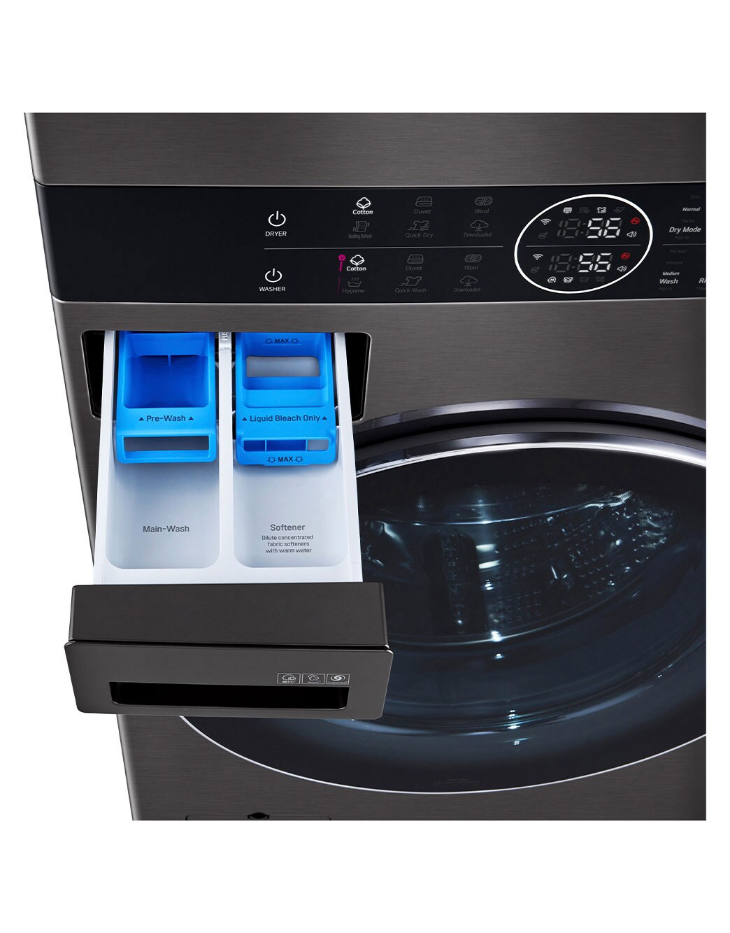 اشتري غسالة ال جي WashTower سعة 21 / 16 كيلو | LG EG_AR