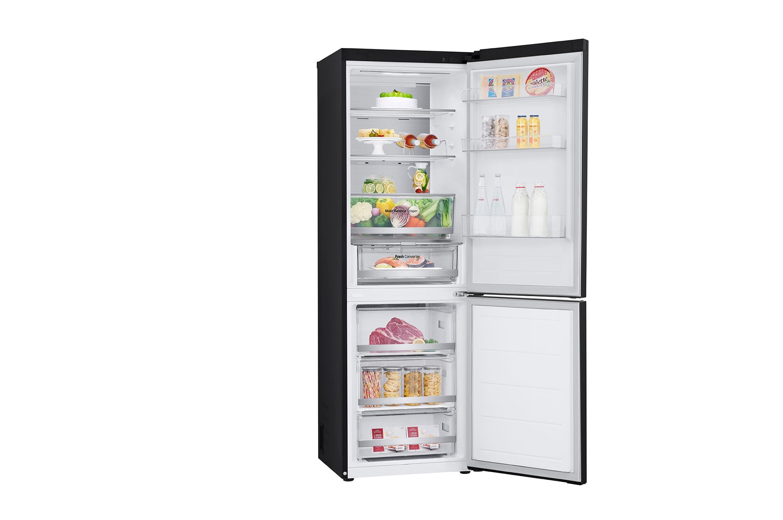LG Refrigerator,Bottom freezer,344L- GW-B489FS6W | LG EG_EN