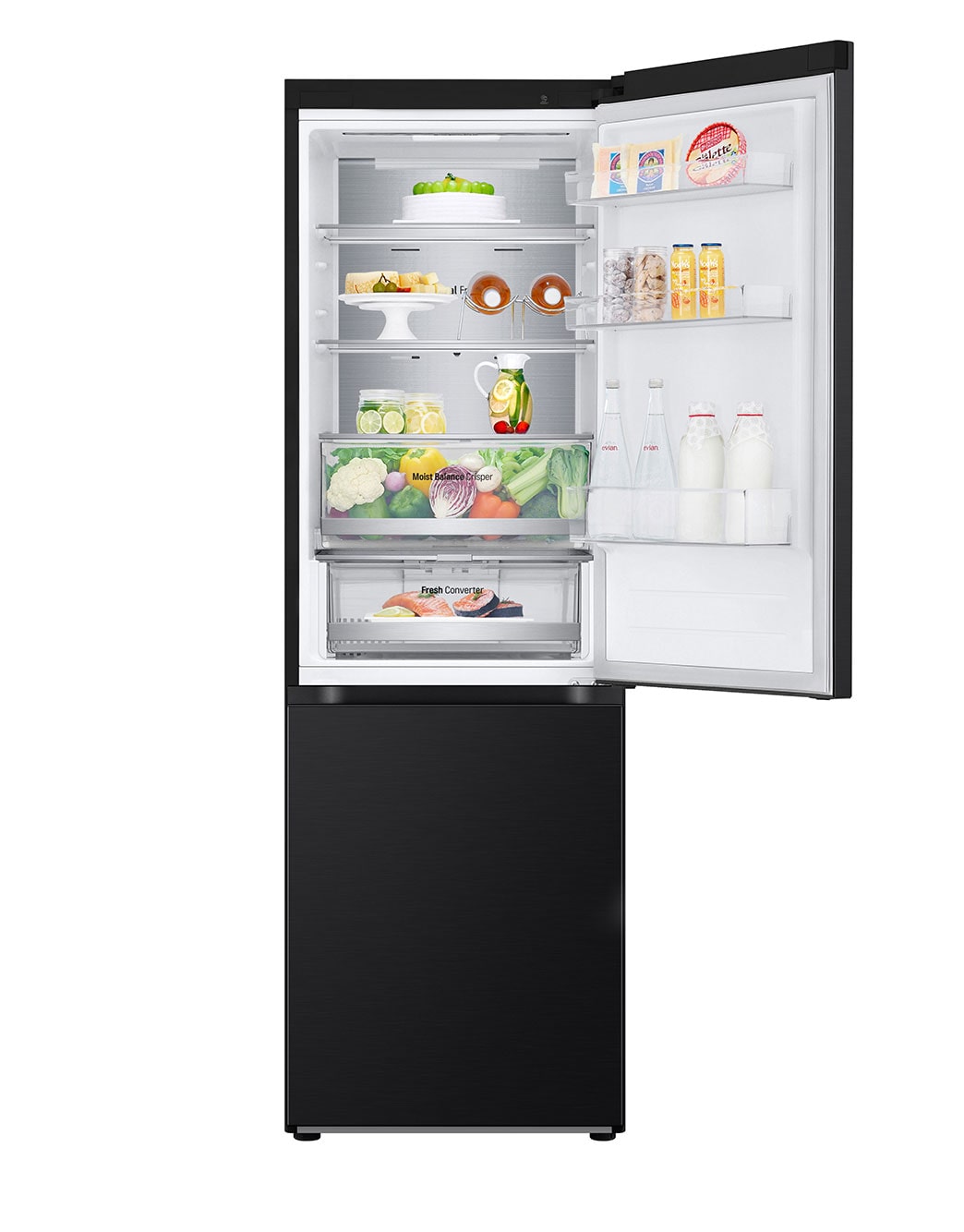 LG Refrigerator,Bottom freezer,344L- GW-B489FS6W | LG EG_EN
