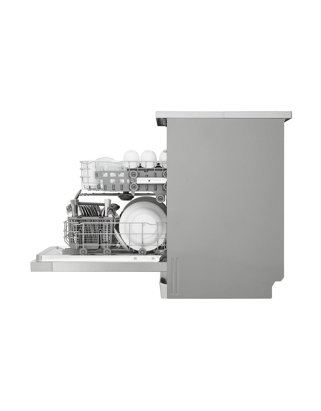 QuadWash™ Dishwasher 14 persons Silver - DFC612FV | LG Egypt