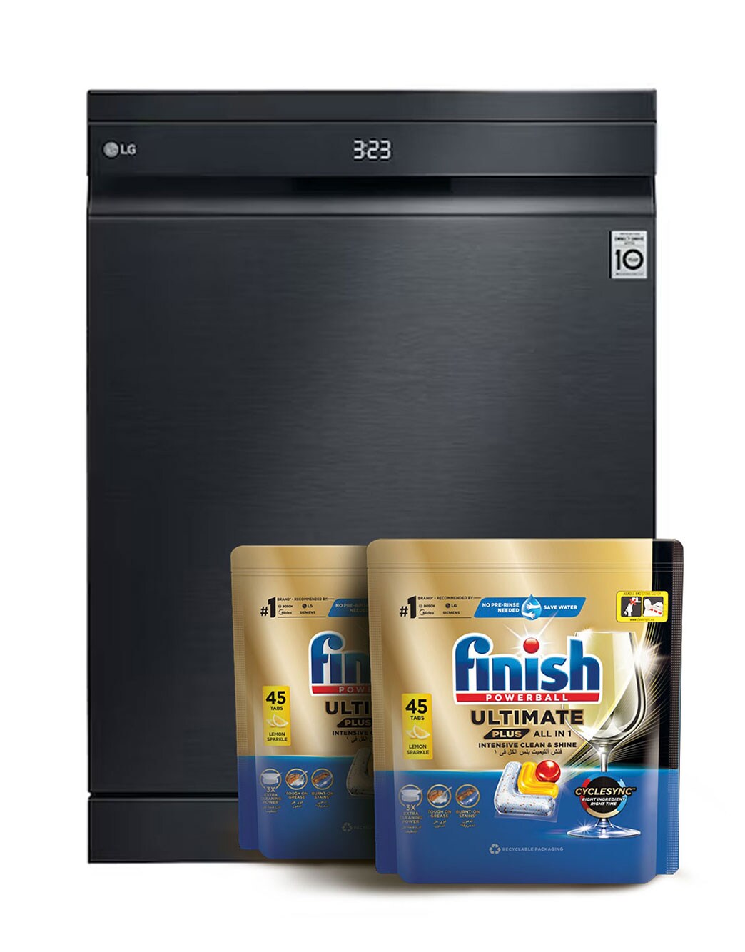 14 Places QuadWash™ Dishwasher – DFC287HMS | LG EG_EN
