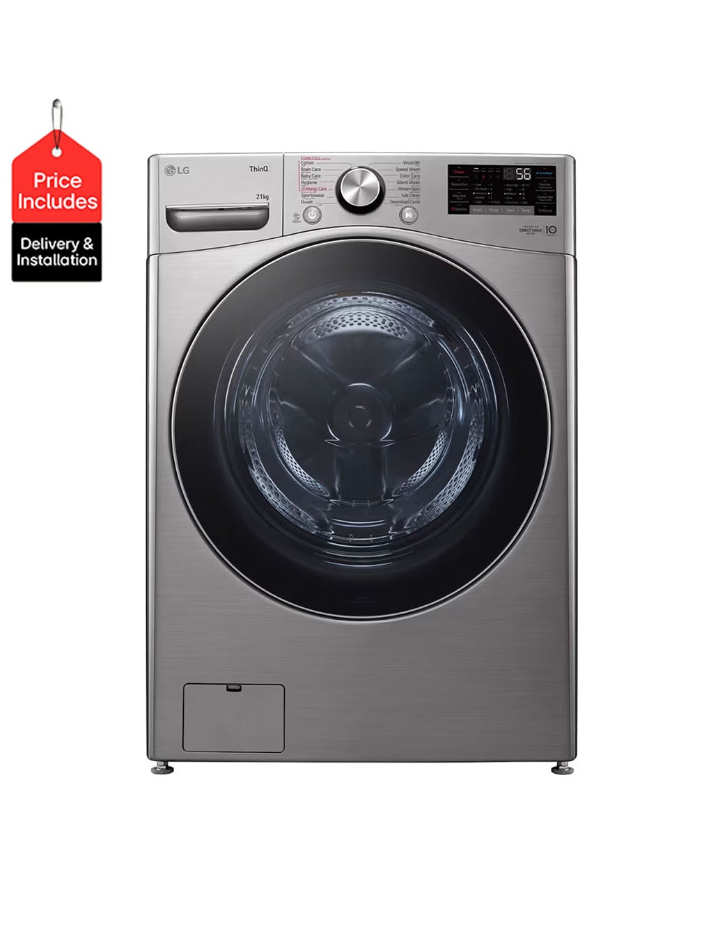 Shop LG 21 kg Washing Machine - F0P2CYV2T | LG EG_EN