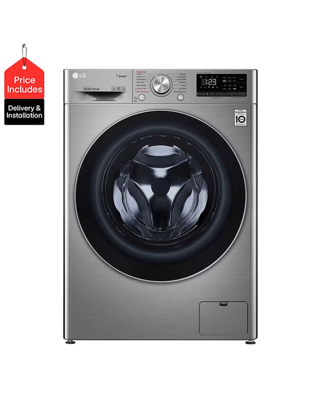Shop LG 9 kg Washing Machine - F4R5VYG2E | LG EG