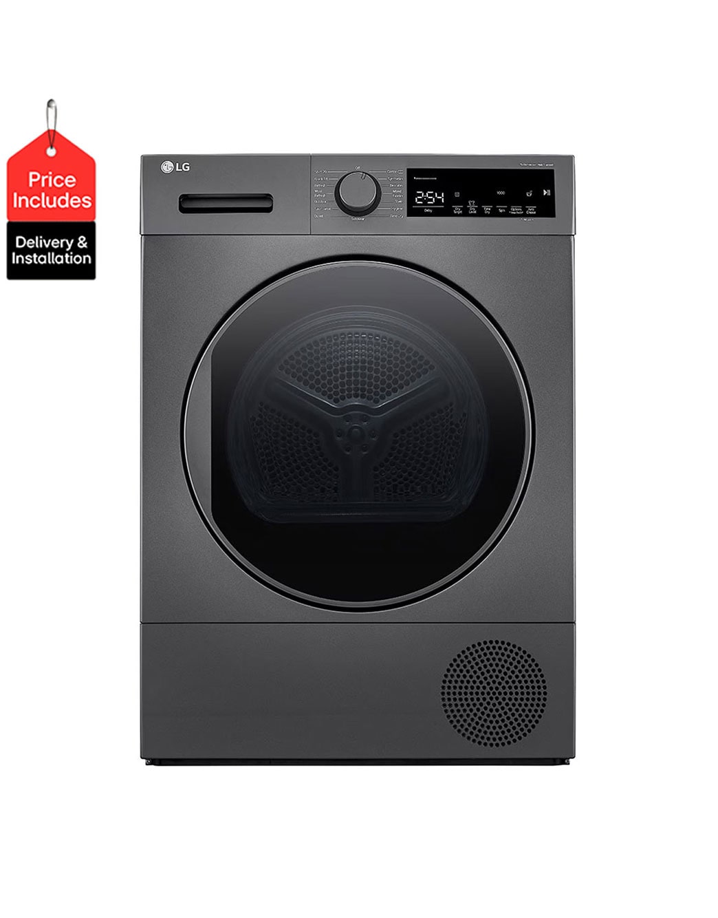 Shop LG 8 kg Heat Pump Dryer - RH80T2SP7RM | LG EG_EN