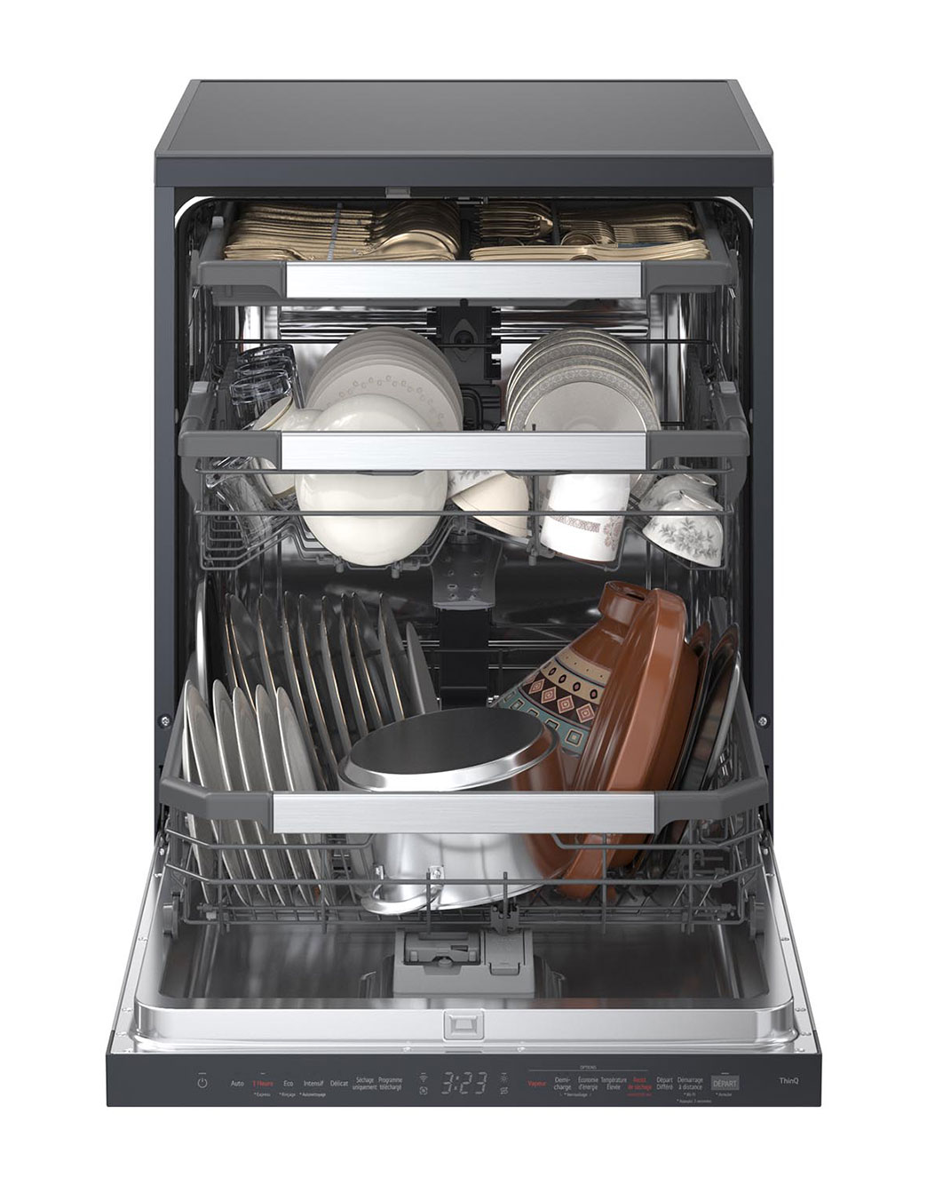 14 Places QuadWash™ Dishwasher – DFC287HMS | LG EG_EN