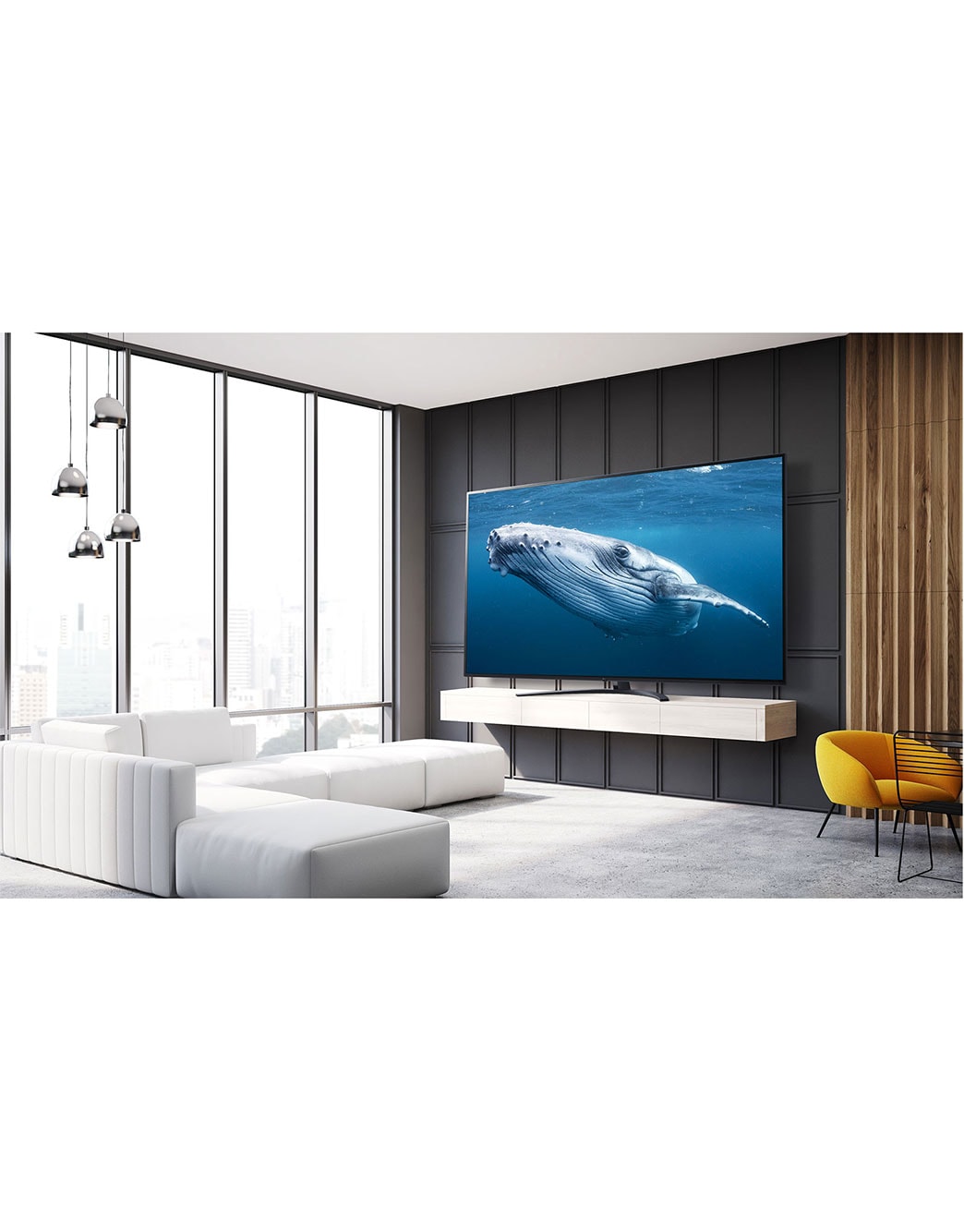 LG UHD 4K TV 50 Inch UP75 Series, 4K Active HDR WebOS Smart AI ThinQ ...