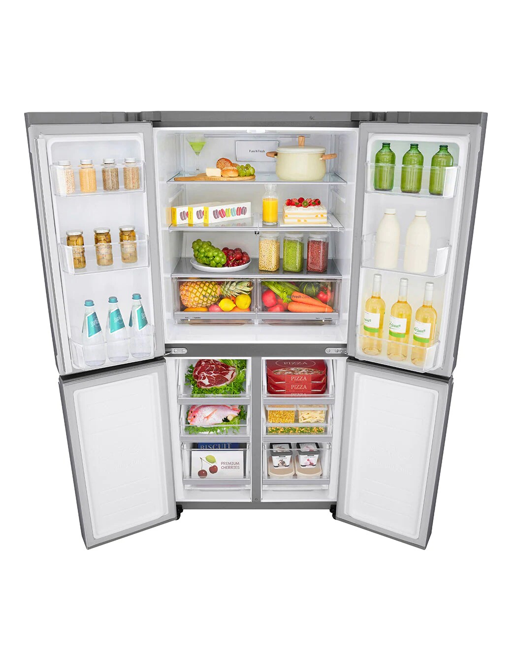 LG 4 Doors Fridge 530 Liter - GC-B22FTLFL | LG EG_EN