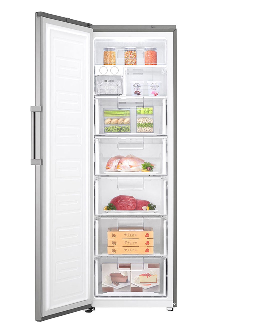 Twins Freezer 323 Liter, 11 Cubic Feet, Inverter linear compressor - GC ...