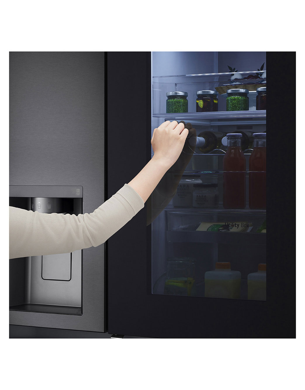 LG InstaView Fridge 635 L - GC-X257CQHS | LG EG_EN