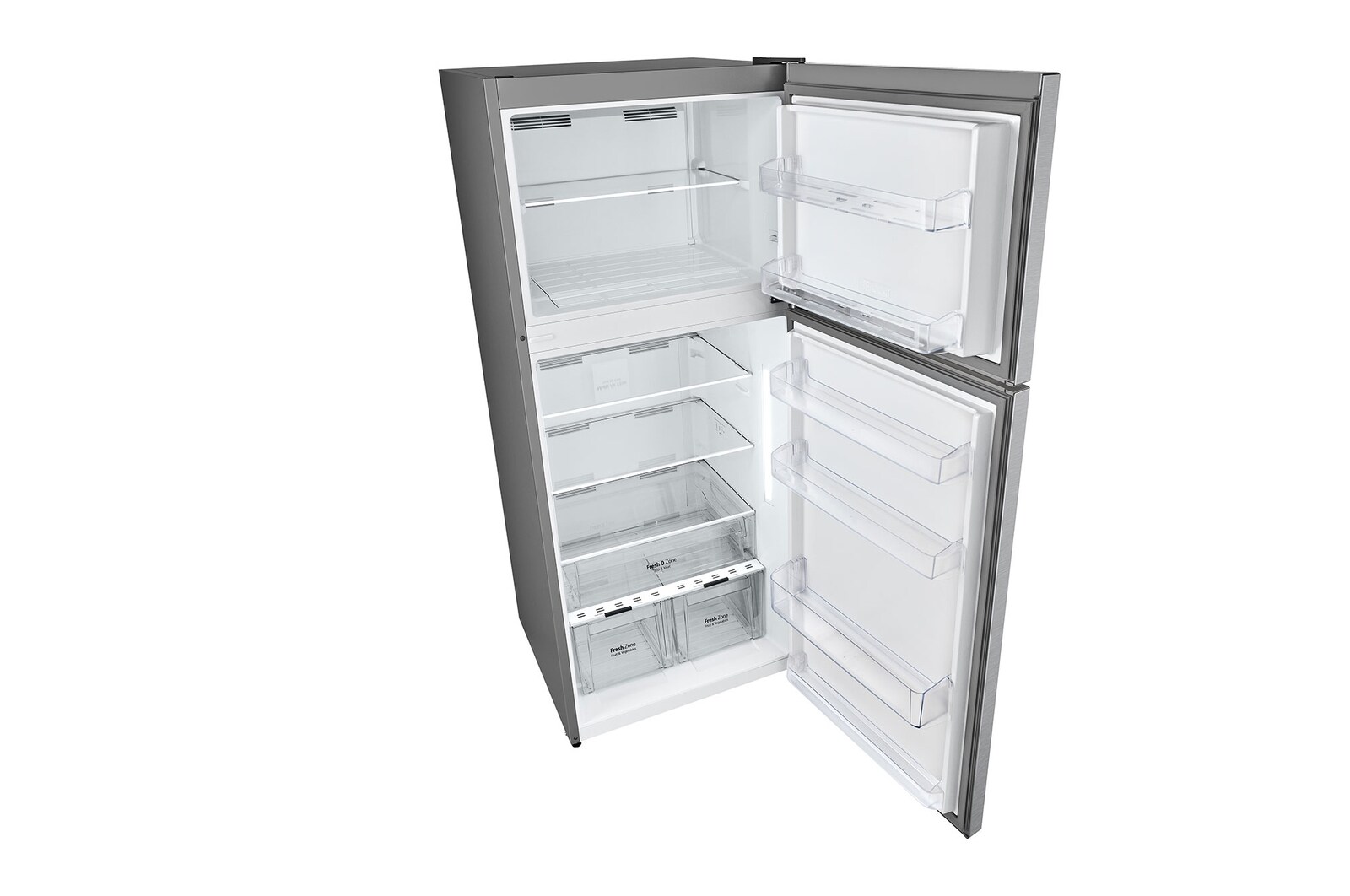 401L TopFreezer Refrigerator PlatinumSilver-GTF402SVAN | LG EG