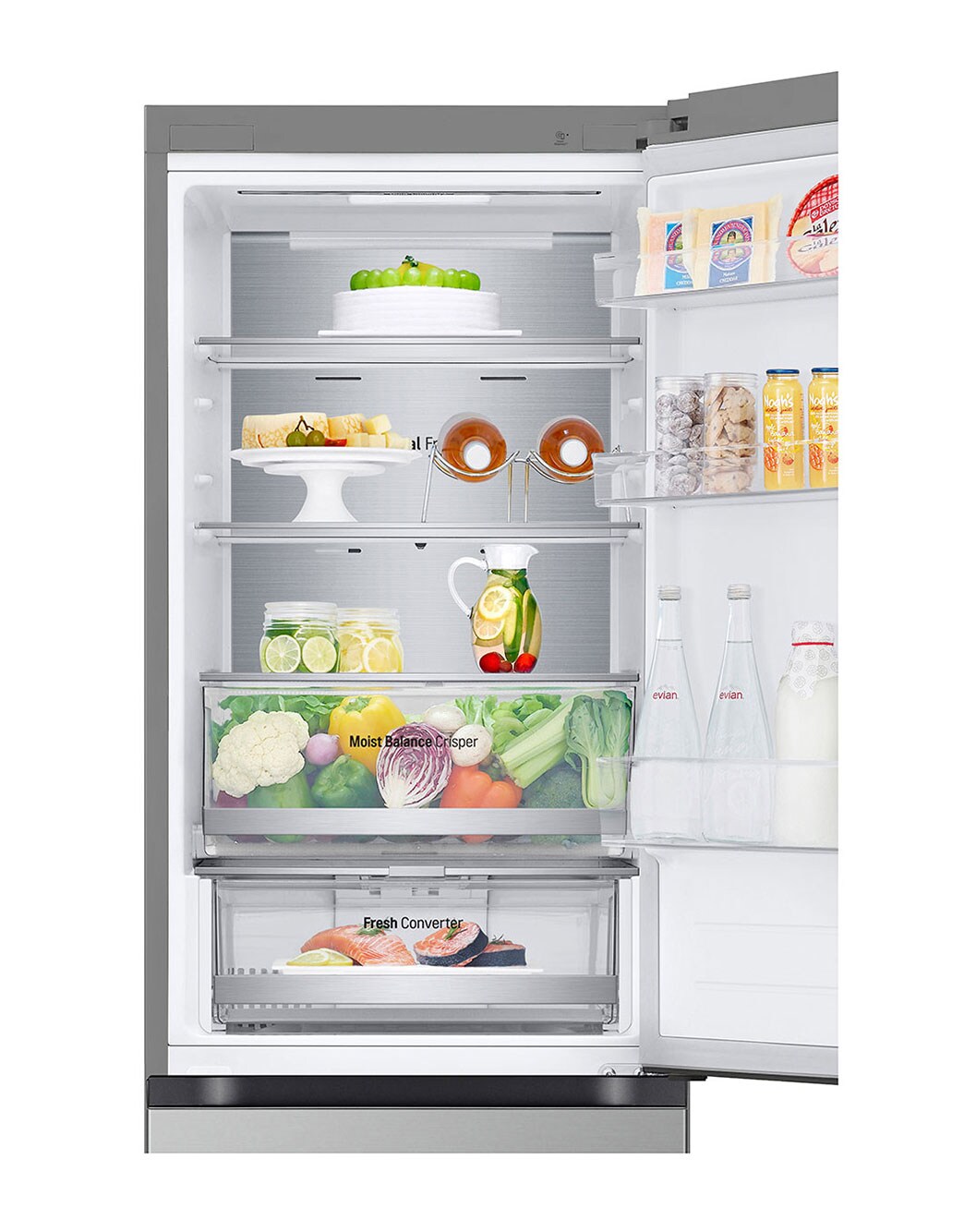 LG Refrigerator,Bottom freezer,344L-GW-B489FM6W | LG EG_EN