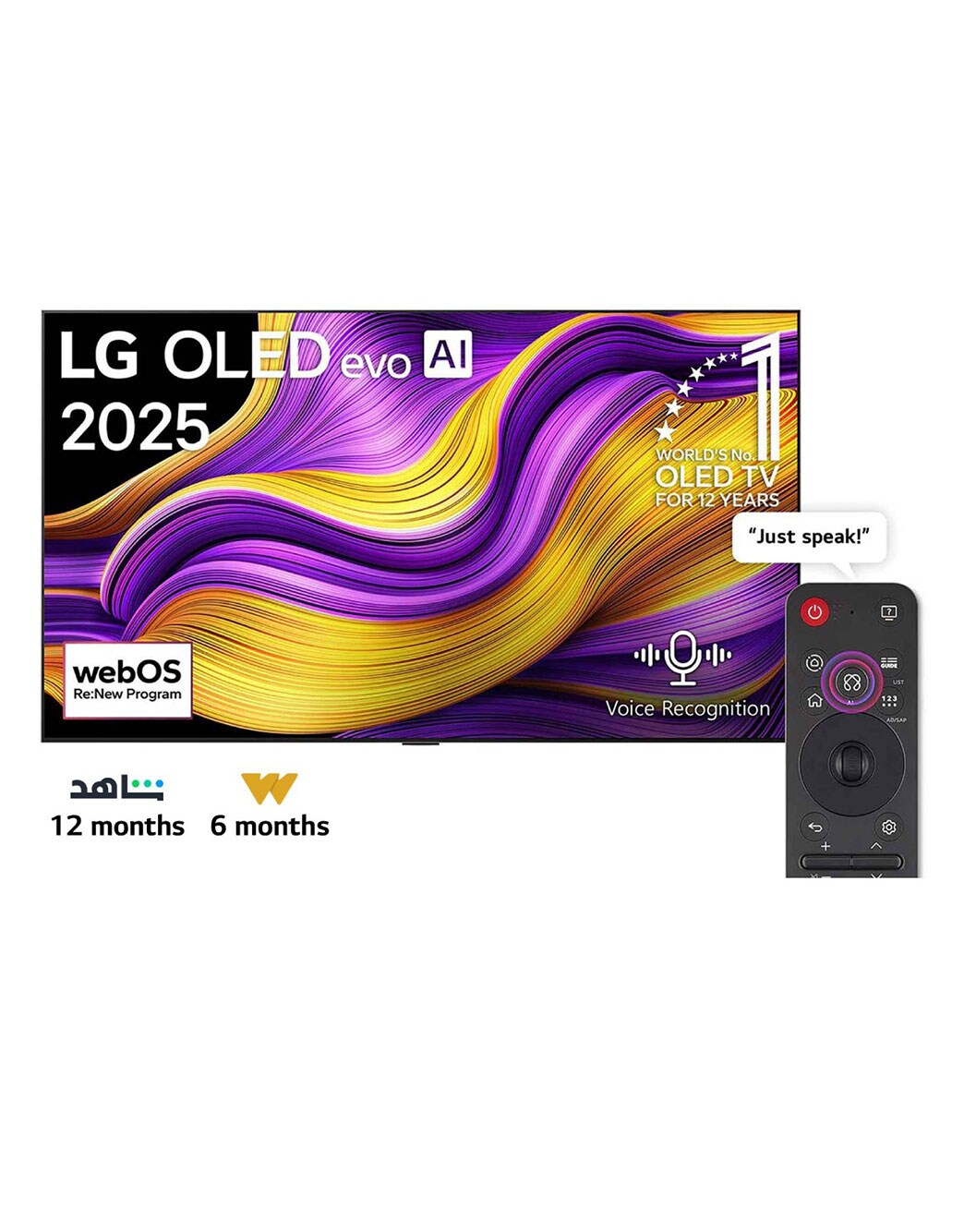 77 Inch LG OLED evo AI G5 4K Smart TV -OLED77G56LA.AFU | LG EG_EN