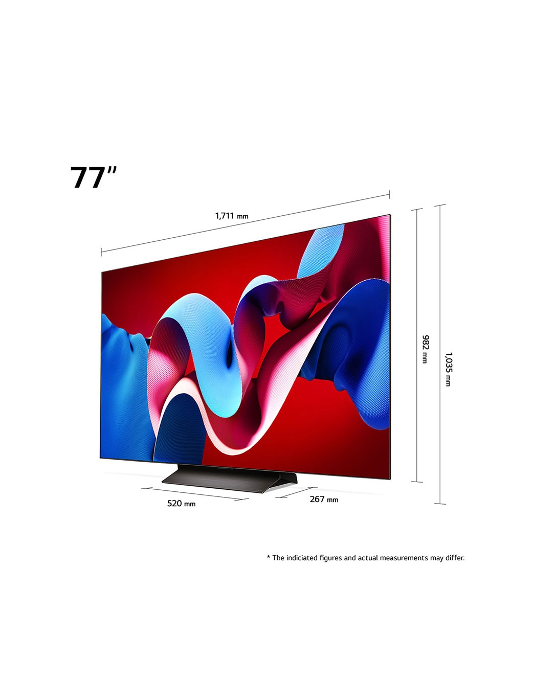 Shop LG OLED evo C4 AI TV 77 inch WebOS OLED77C46LA | LG EG_EN