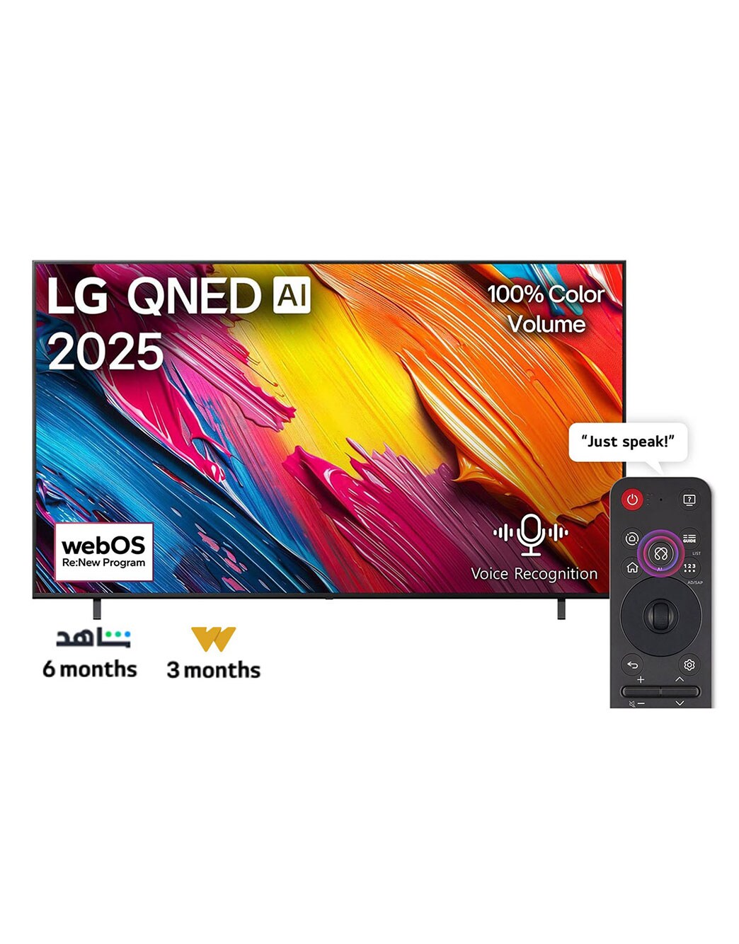 55 Inch LG QNED AI QNED70 4K Smart TV - 55QNED70A6A.AFU | LG EG_EN